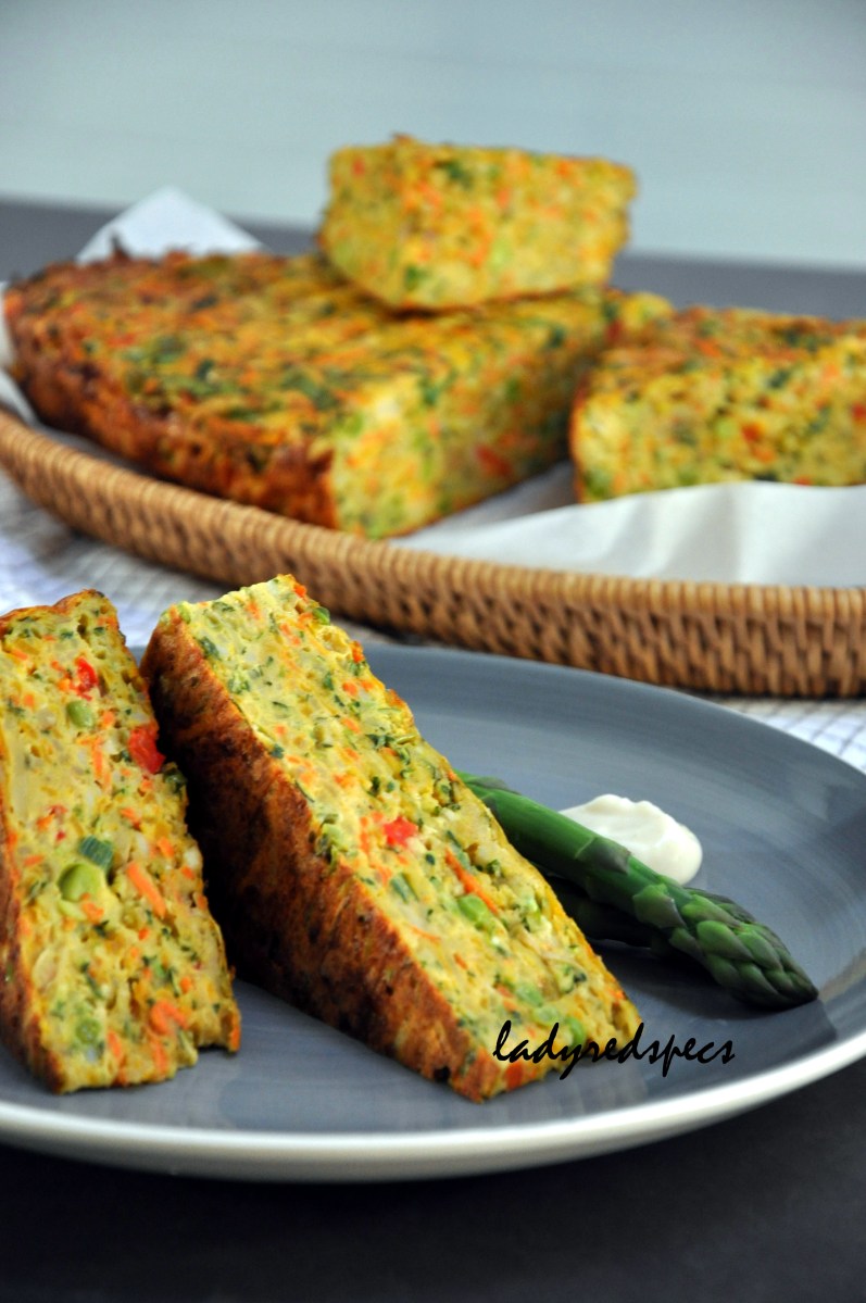 SAVOURY VEGETABLE CAKE | Please Pass the Recipe