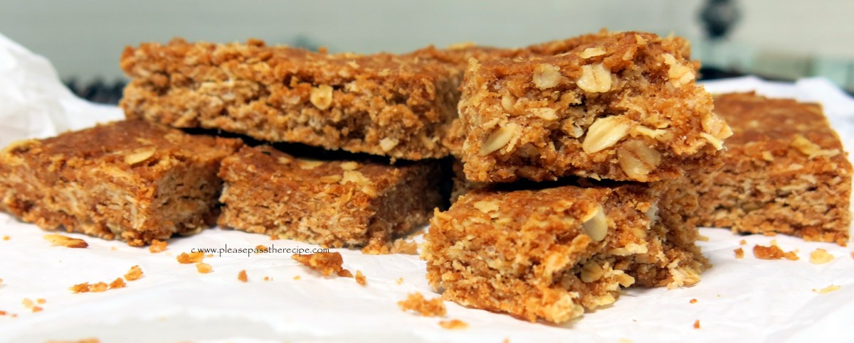 Mum’s simple oat squares | Please Pass the Recipe