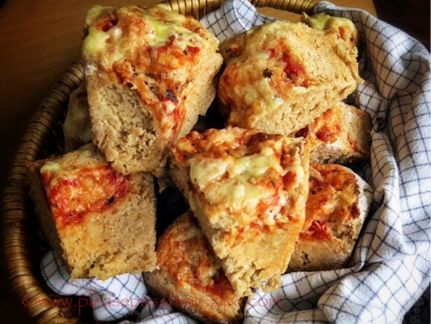 Savoury Spelt Scone Scrolls | Please Pass the Recipe