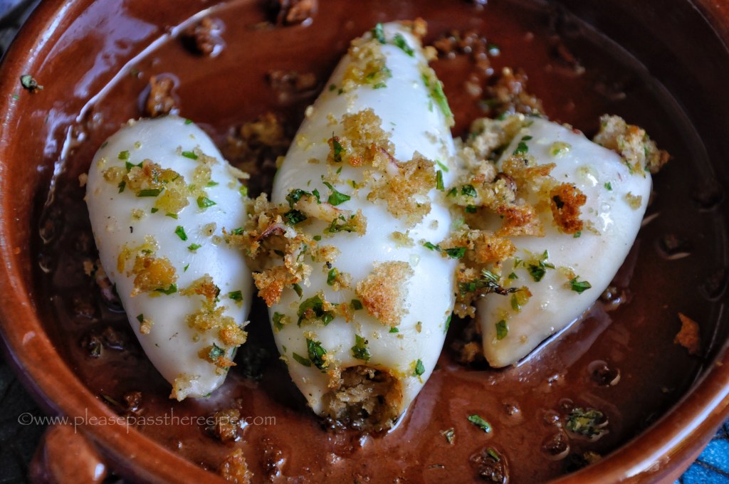 Baked Stuffed Calamari | Please Pass the Recipe