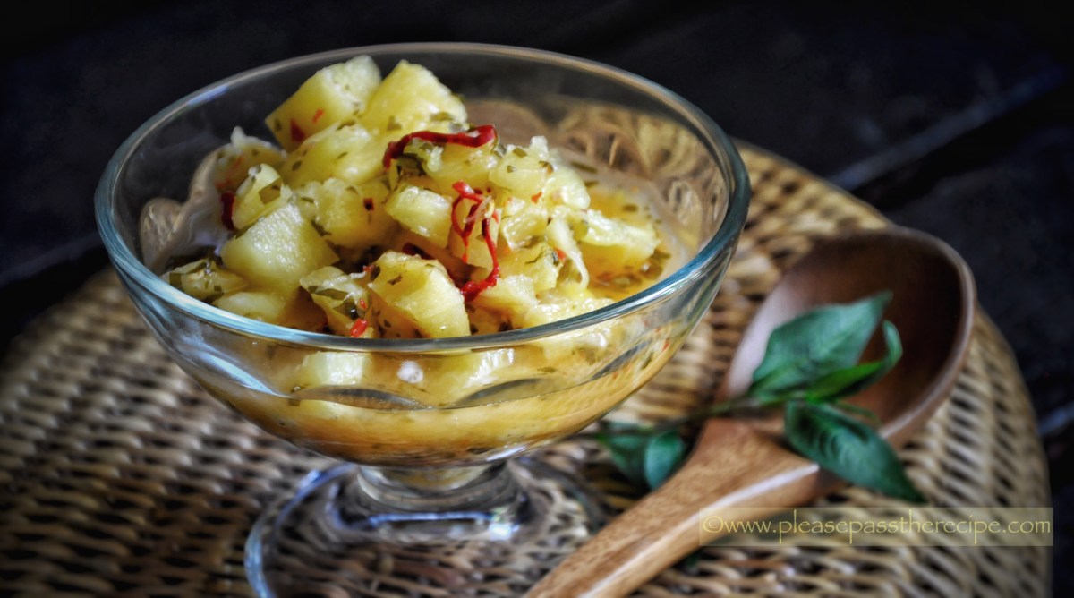 Fermented Pineapple and Chilli Sambal | Please Pass the Recipe